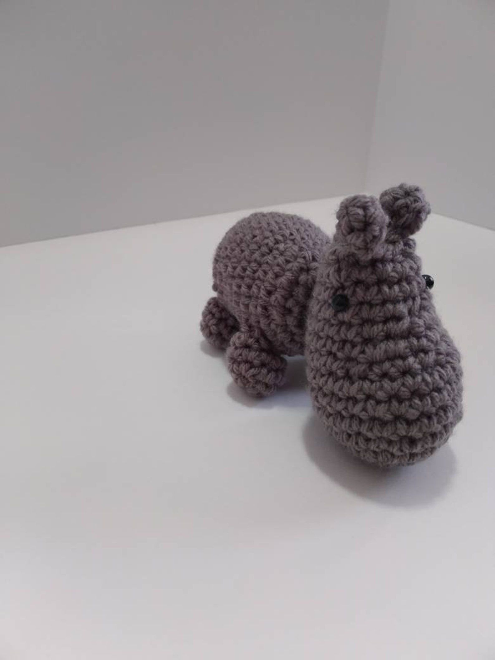 Tiny Hippo Mini Animals Stuffed Animal Jungle Animal Hand - Etsy