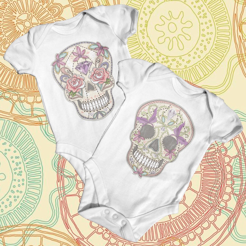 Sugar Skull Baby - Etsy
