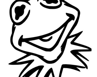 Kermit the Frog Sticker - Etsy