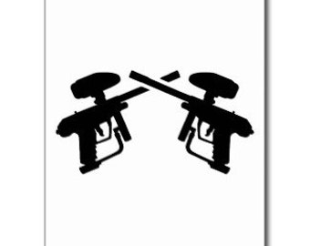 Paintball Decal - Etsy