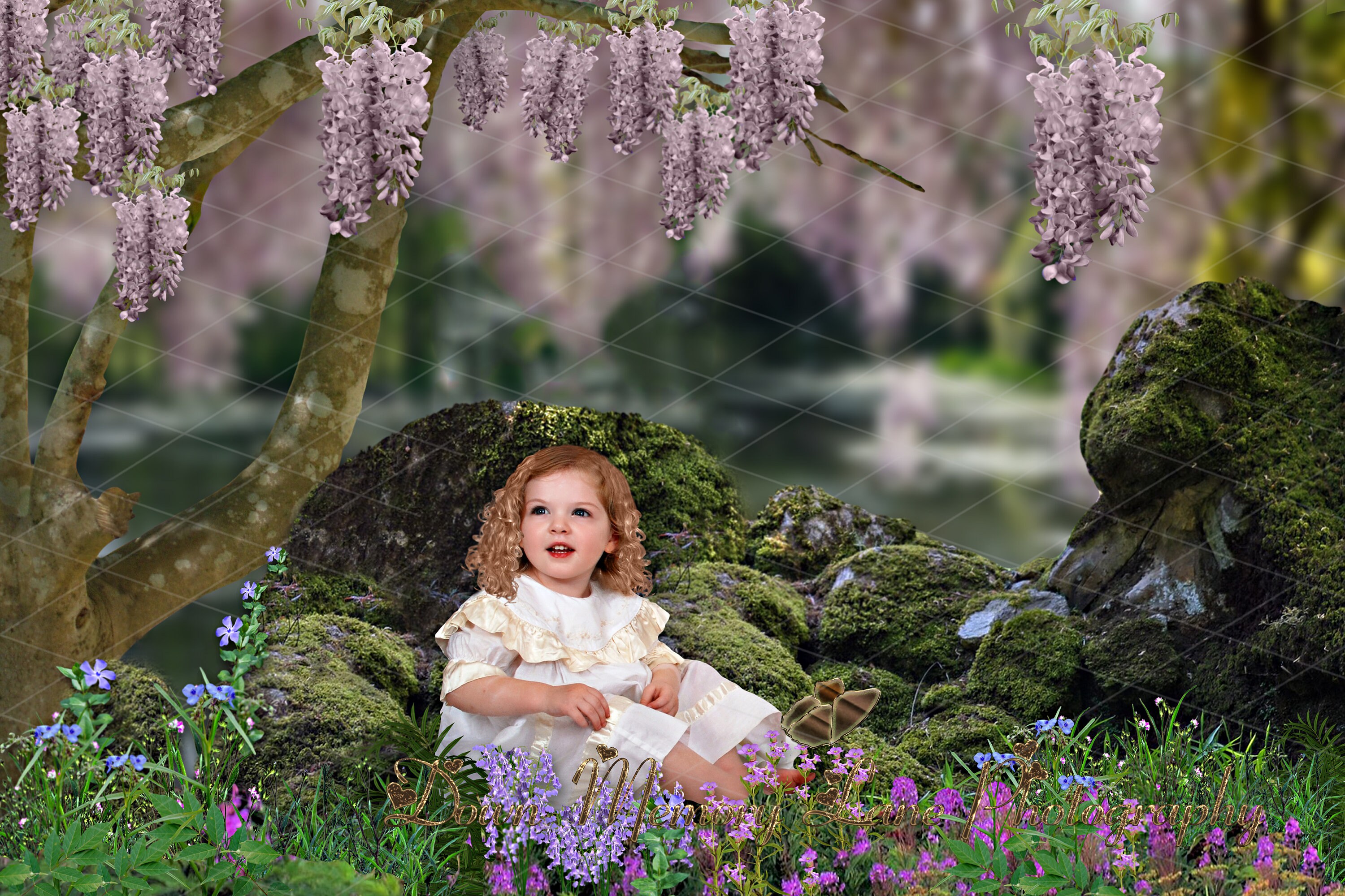 Digital Background, Spring Background, Lake Backdrop, Sitter, Children ...