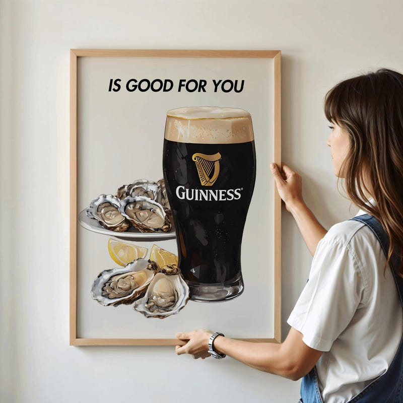 Guinness Poster - Etsy