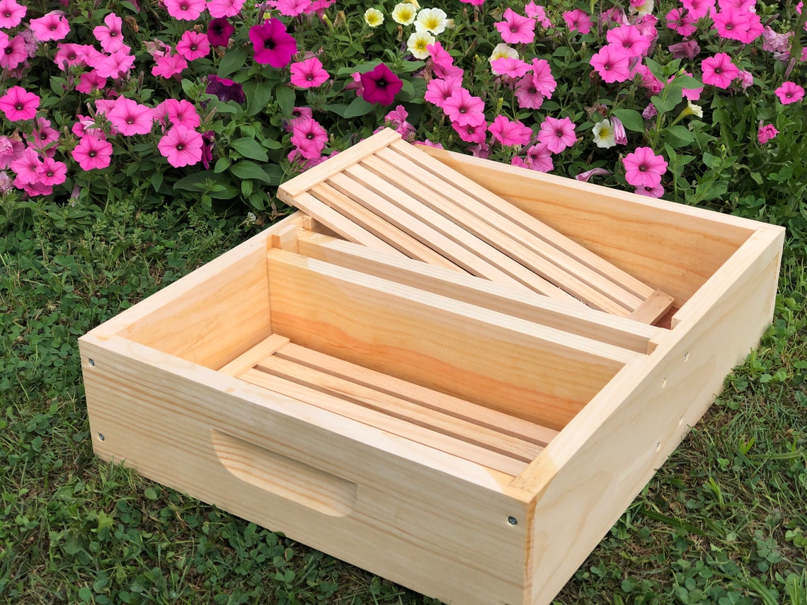 Bee Hive Top Feeder W/floats Langstroth Assembled 8 or 10 - Etsy