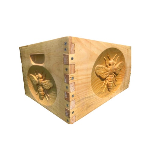 3D Relief cnc Carving Honey Bee on a Bee Hive Assembled - Etsy
