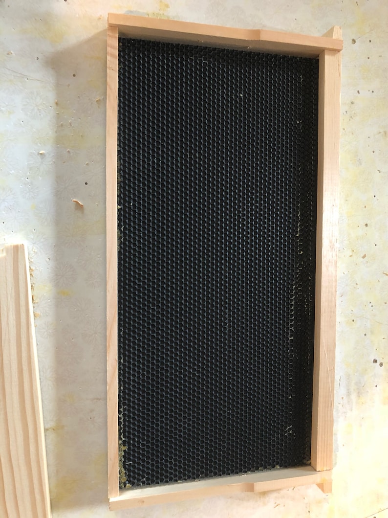 X10 Un-assembled Wooden Bee Hive Frames & Foundations - Etsy