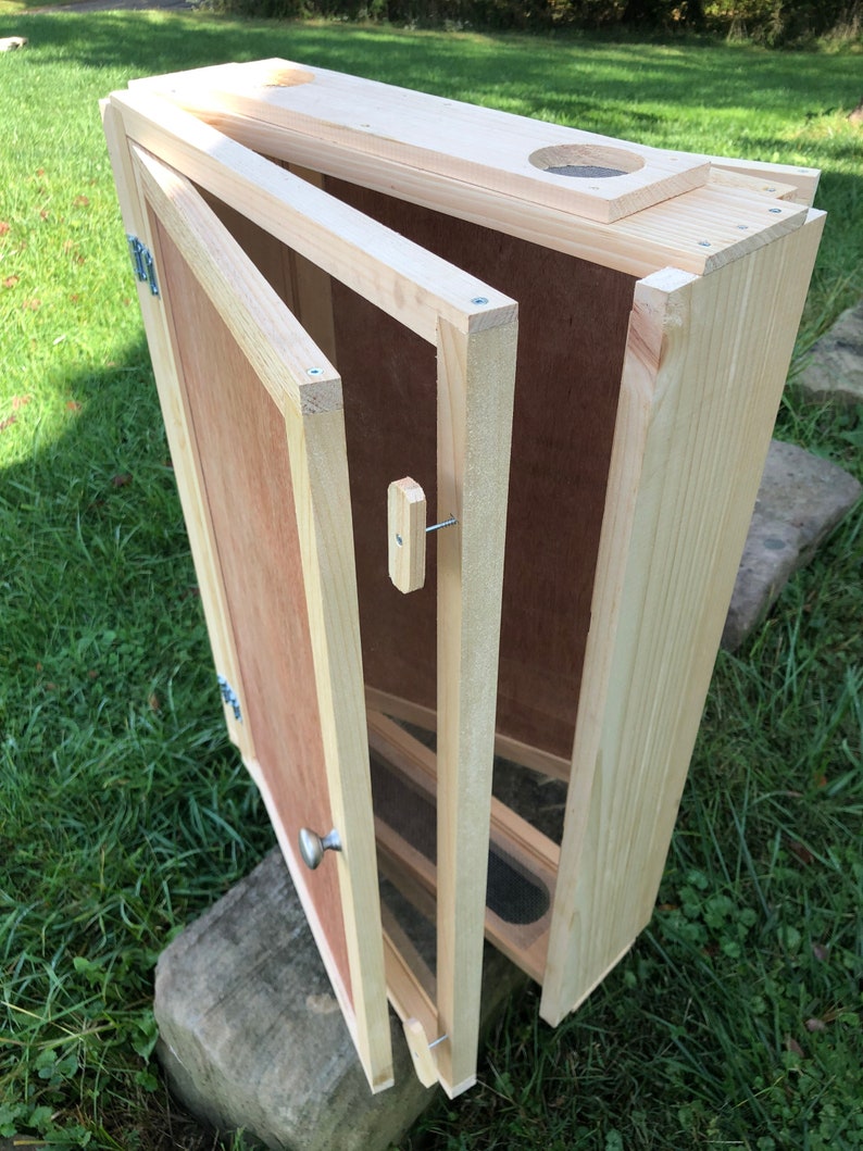 Observation Bee Hive (holds 12 Medium Frames) With Double-side Plexi ...