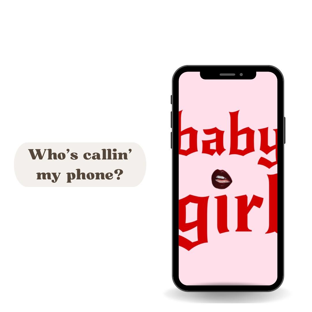 Baby Girl Aesthetic Screensaver – Inspired by Nokia by Drake | Pink ...