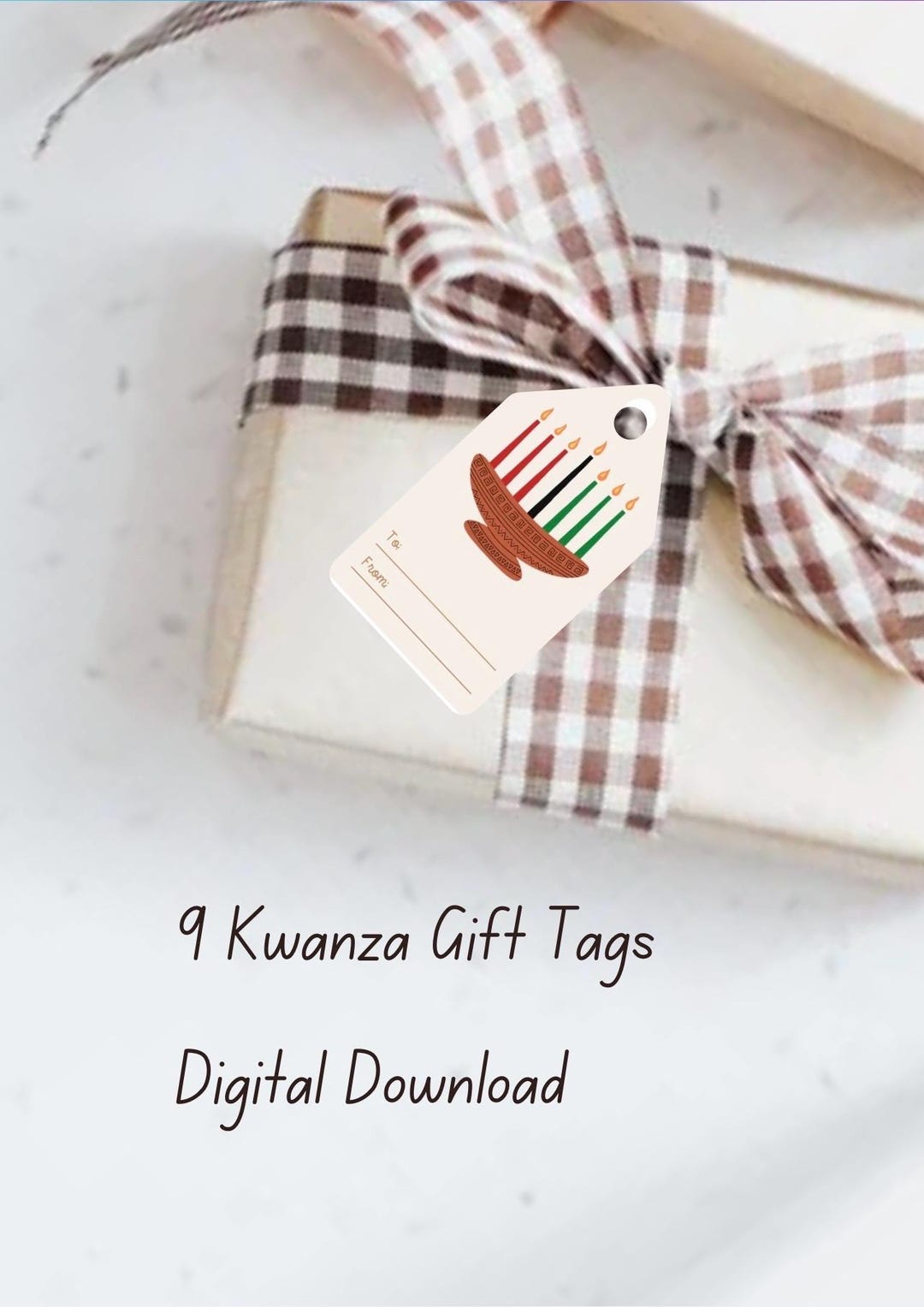 Printable Kwanzaa Gift Tags | Holiday Labels (digital Download) - Etsy