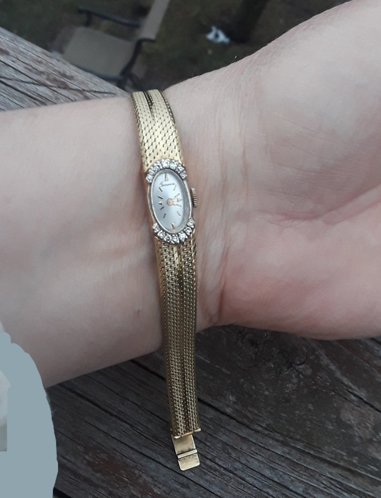 14k Gold Diamond Geneva Swiss Wrist Watch 30 Grams Fabulous - Etsy