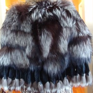 Silver Fox Cape - Etsy
