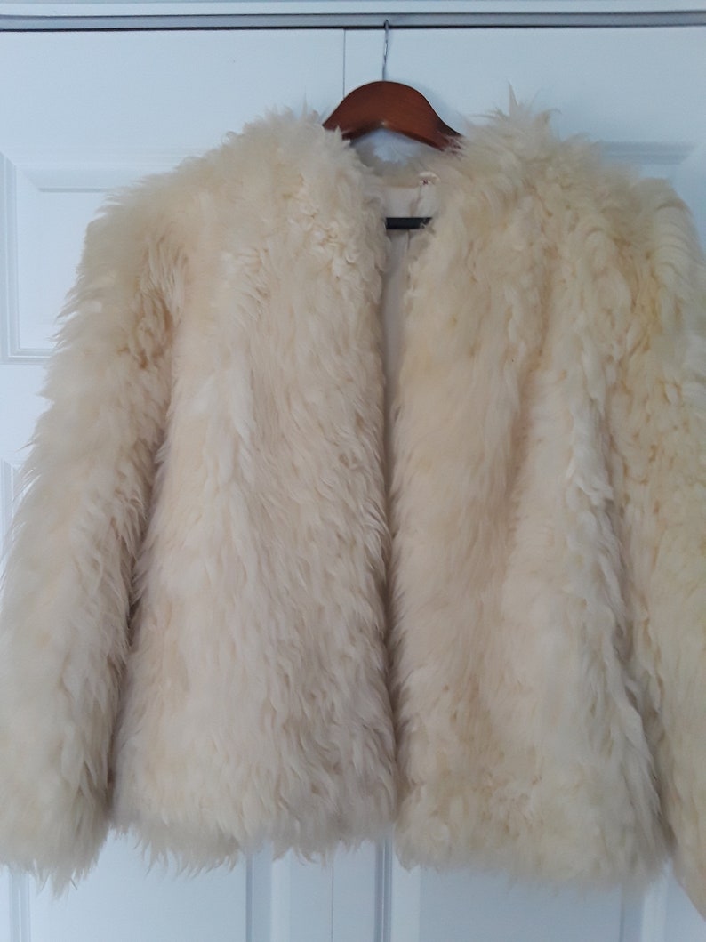 Natural Lamb Fur Jacket SM - Etsy