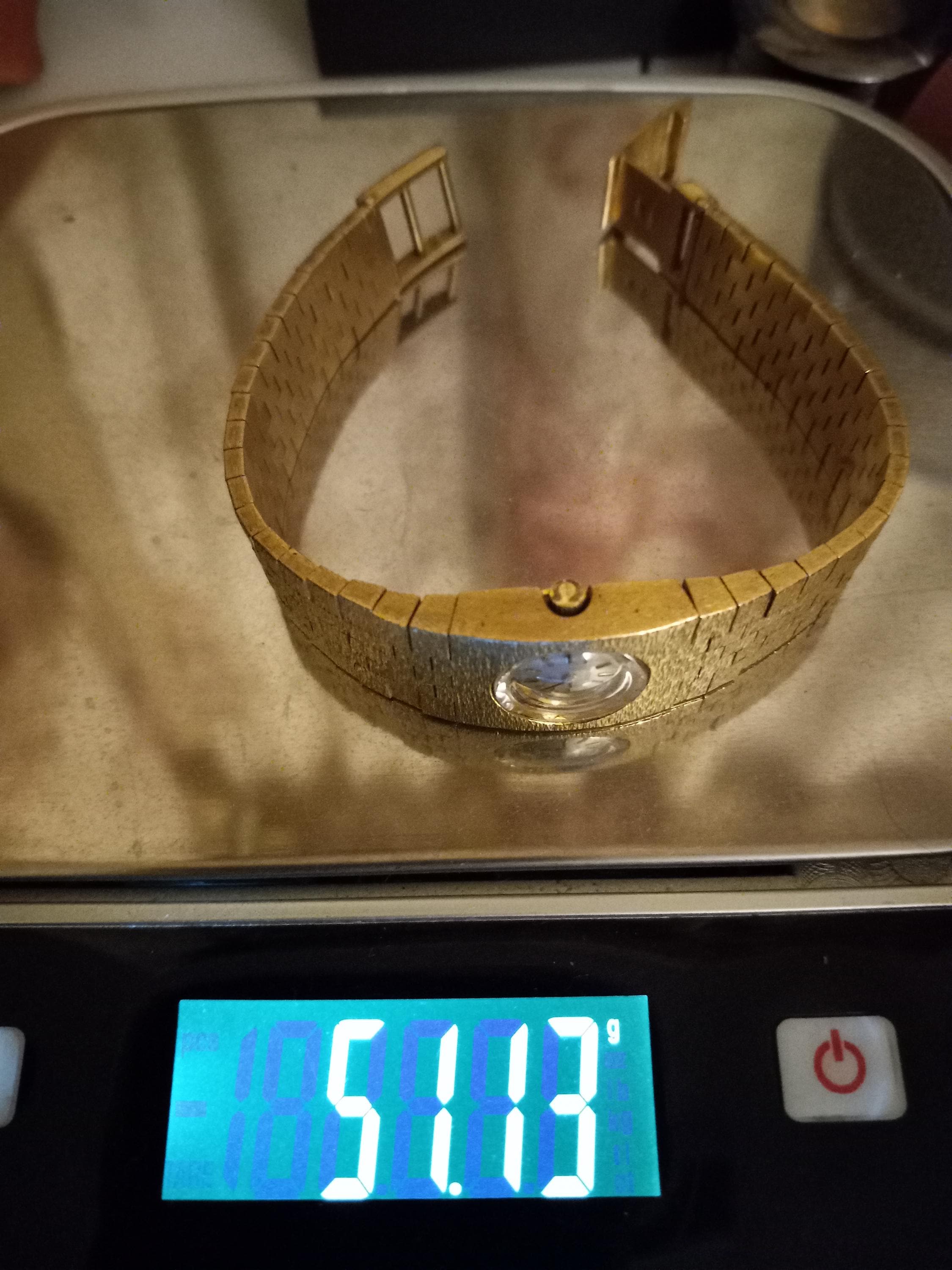 14k Gold Omega Swiss Made Ladies Wrist Watch 52 Grams Fabulous Tiny ...