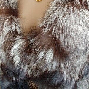 Silver Fox Cape - Etsy