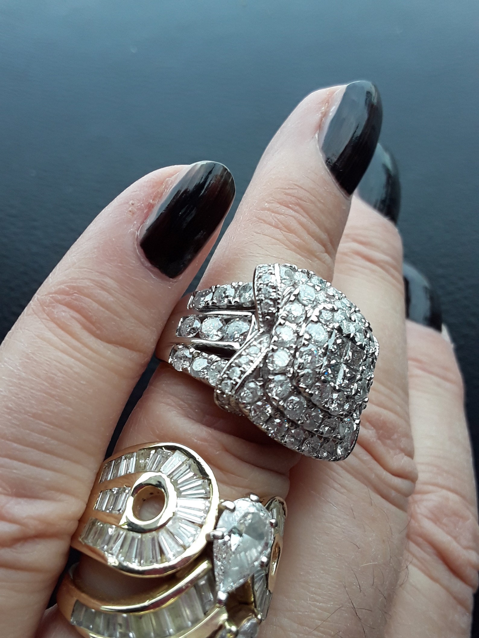 14k Gold 4ct Diamond Wedding Engagement Bridal Ring Exclusive | Etsy