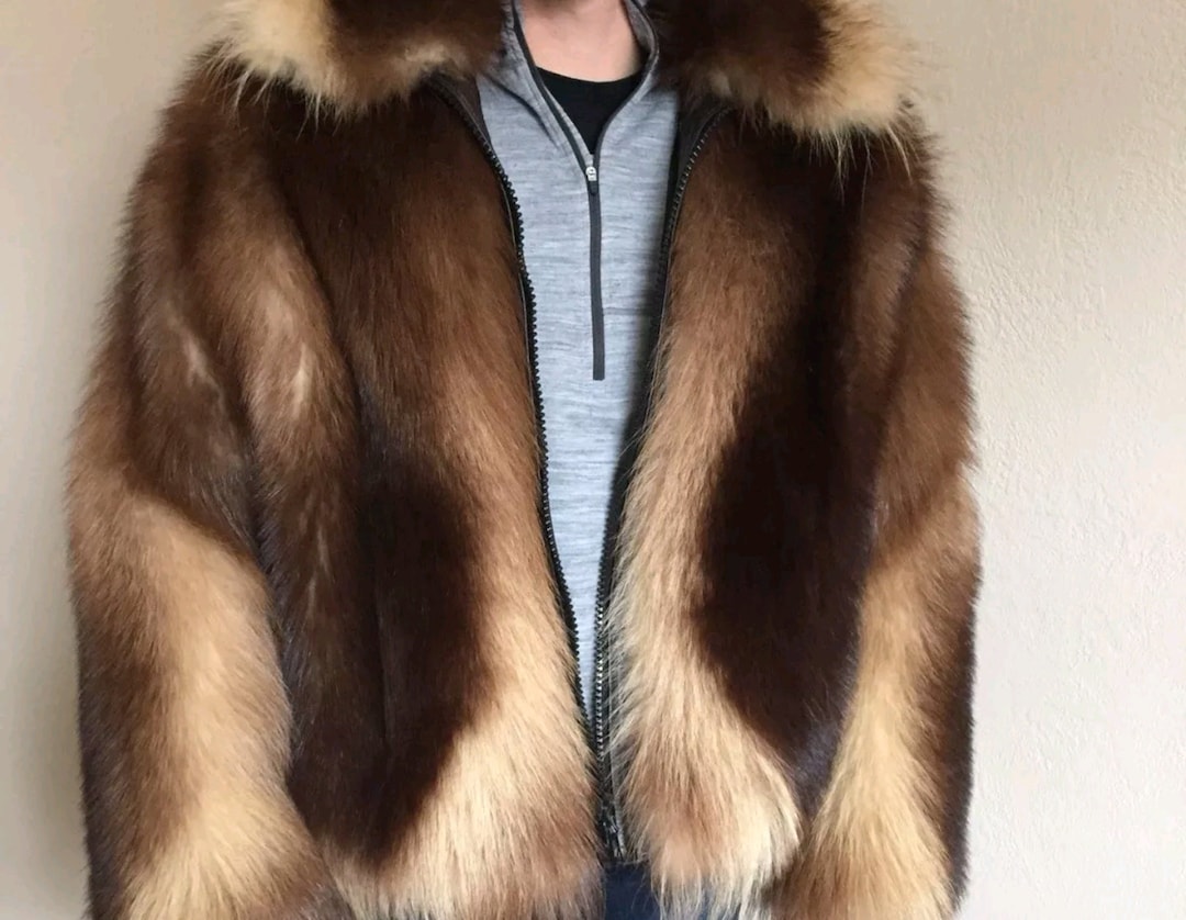 Wolverine Fur Men's Jacket Unisex ML Stunning One of A Kind - Etsy