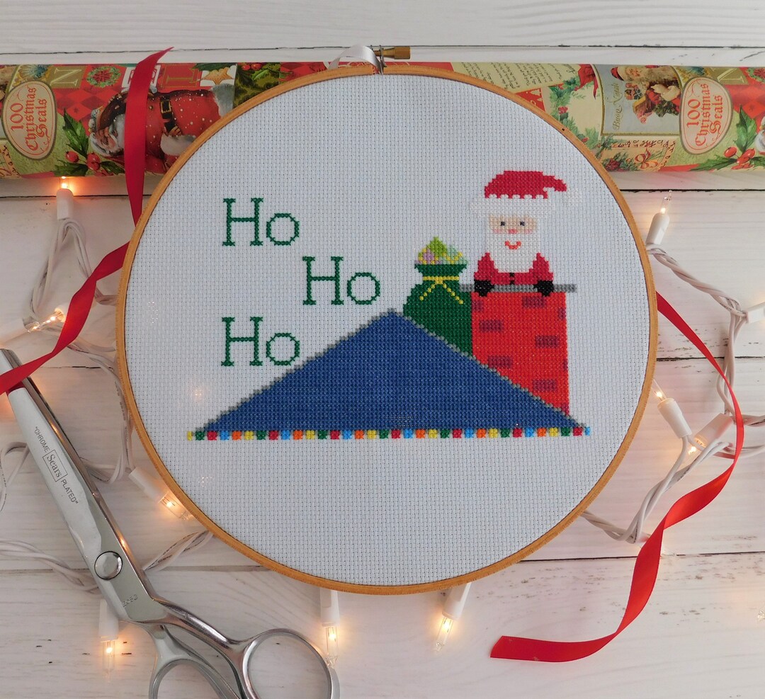 Santa Claus Cross Stitch Pattern, Christmas Cross Stitch Chart, Santa ...