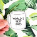 The Office Inspired Sticker Worlds Best Boss Sticker - Etsy