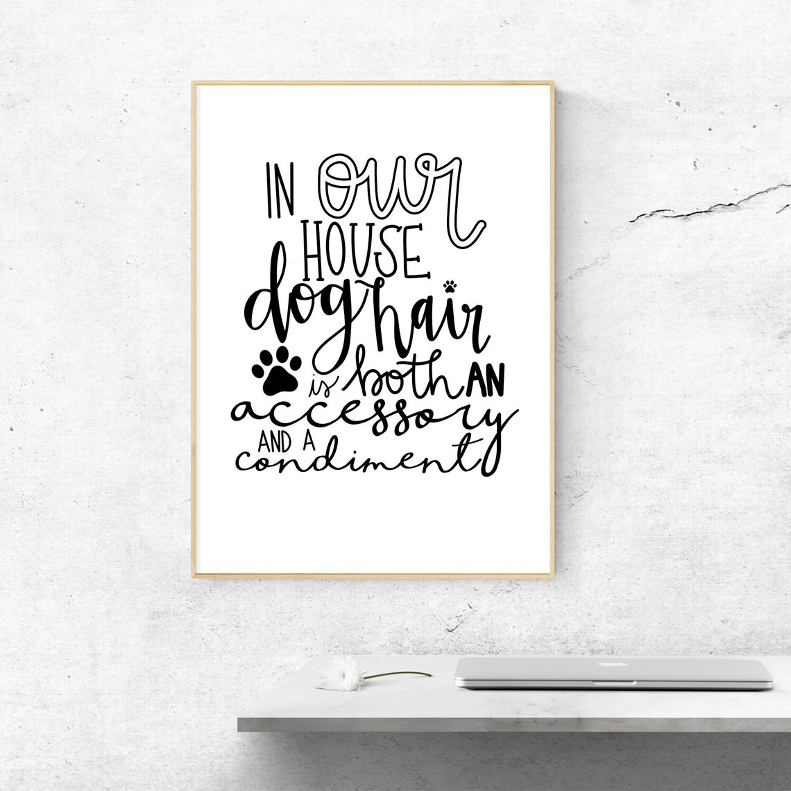 Dog Quotes Wall Art Printable Dog Wall Art Art Print Dog | Etsy