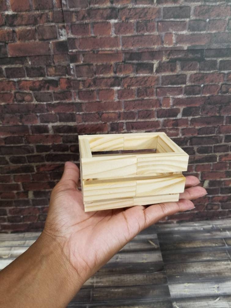 Bjd Size Wooden Crate for Msd and Yosd Size Dolls - Etsy