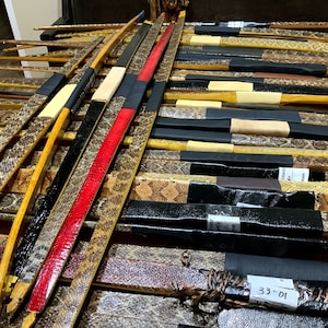 Snake Skin Backed Osage Bow - Handcrafted Traditional Archery - Etsy