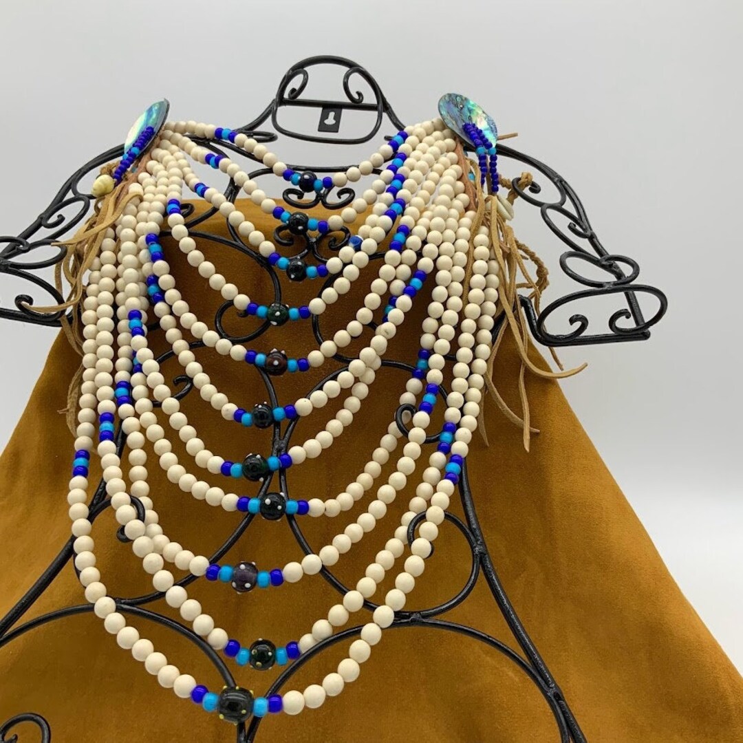 CROW LOOP NECKLACE 2206 Great Addition to Native American Dance Outfit ...