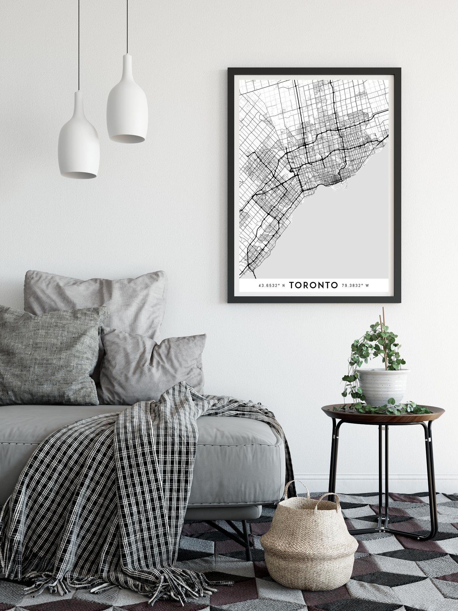 Toronto Map Print Toronto Print Toronto City Map Canada | Etsy