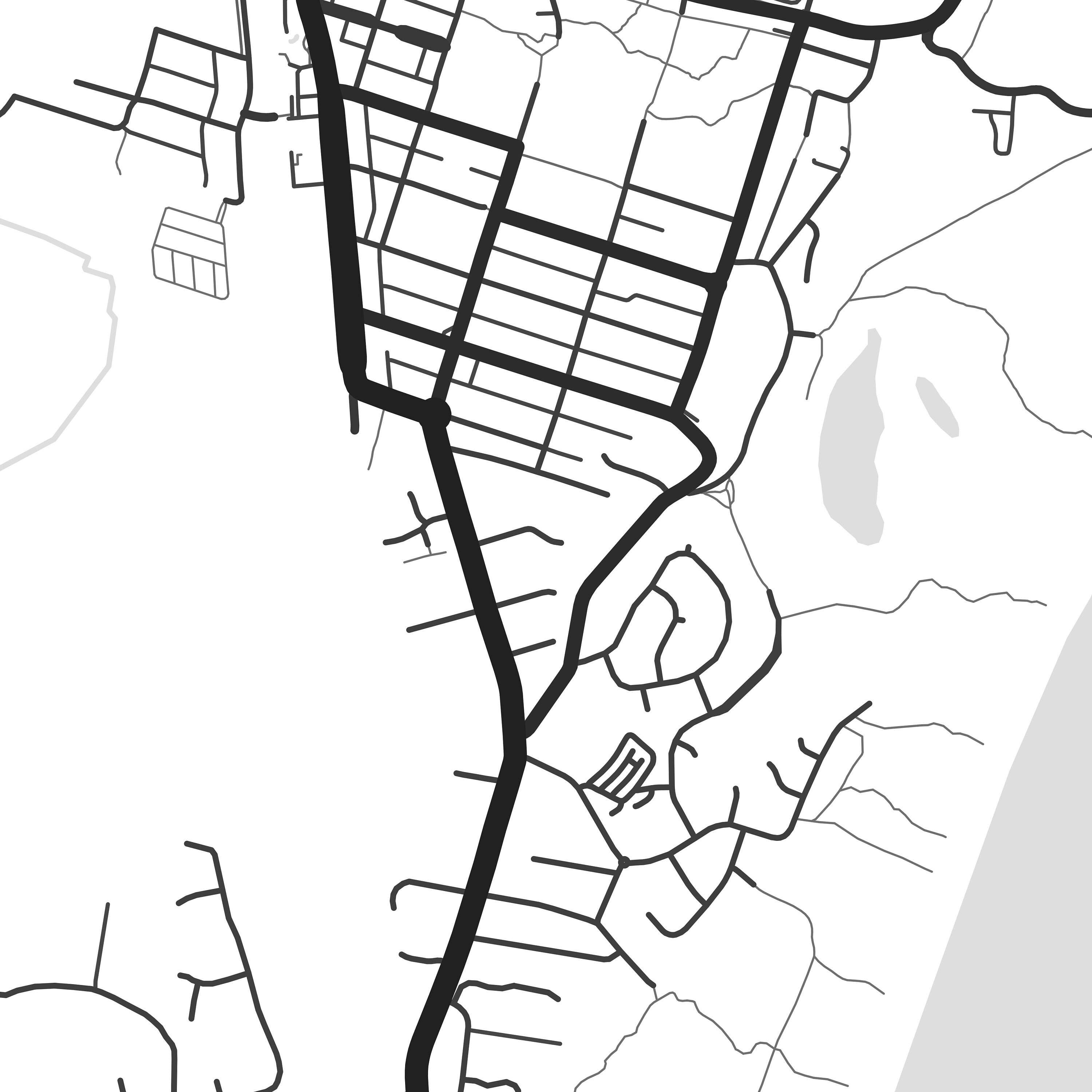 Byron Bay Map Print Byron Bay Print Byron Bay City Map | Etsy