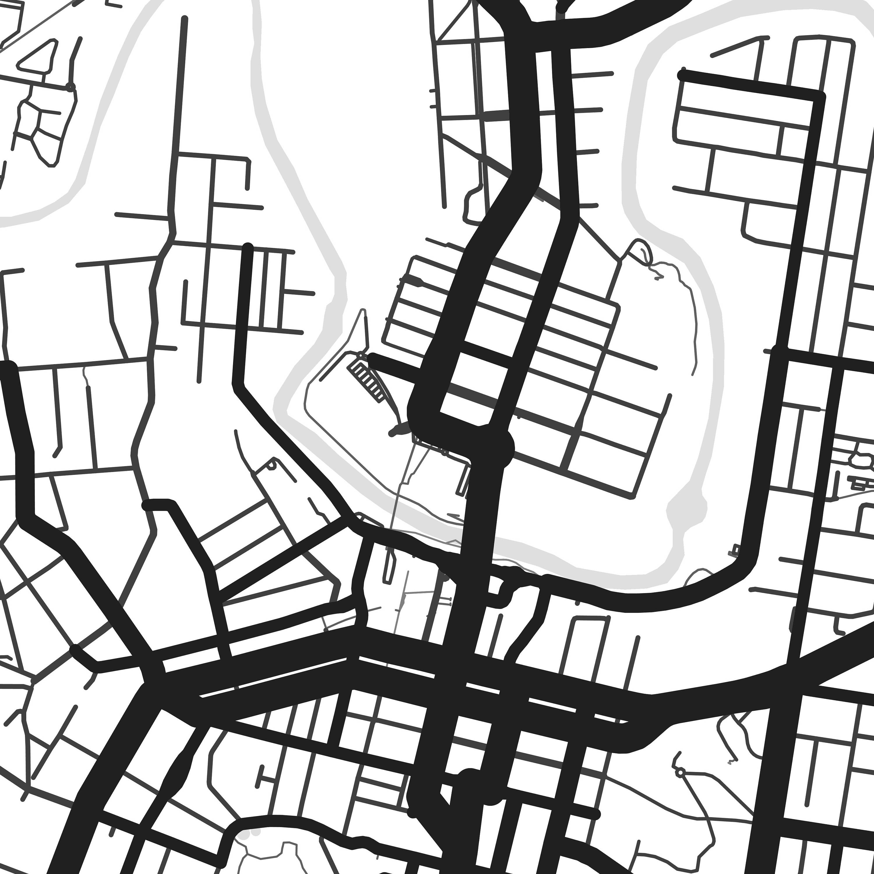 Ipswich Queensland Map Art Print: Detailed Cityscape (digital Download) - Etsy