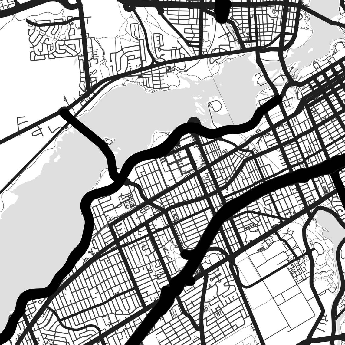 Ottawa Map Print Printable Ottawa Map Art Canada Map Ottawa | Etsy Canada