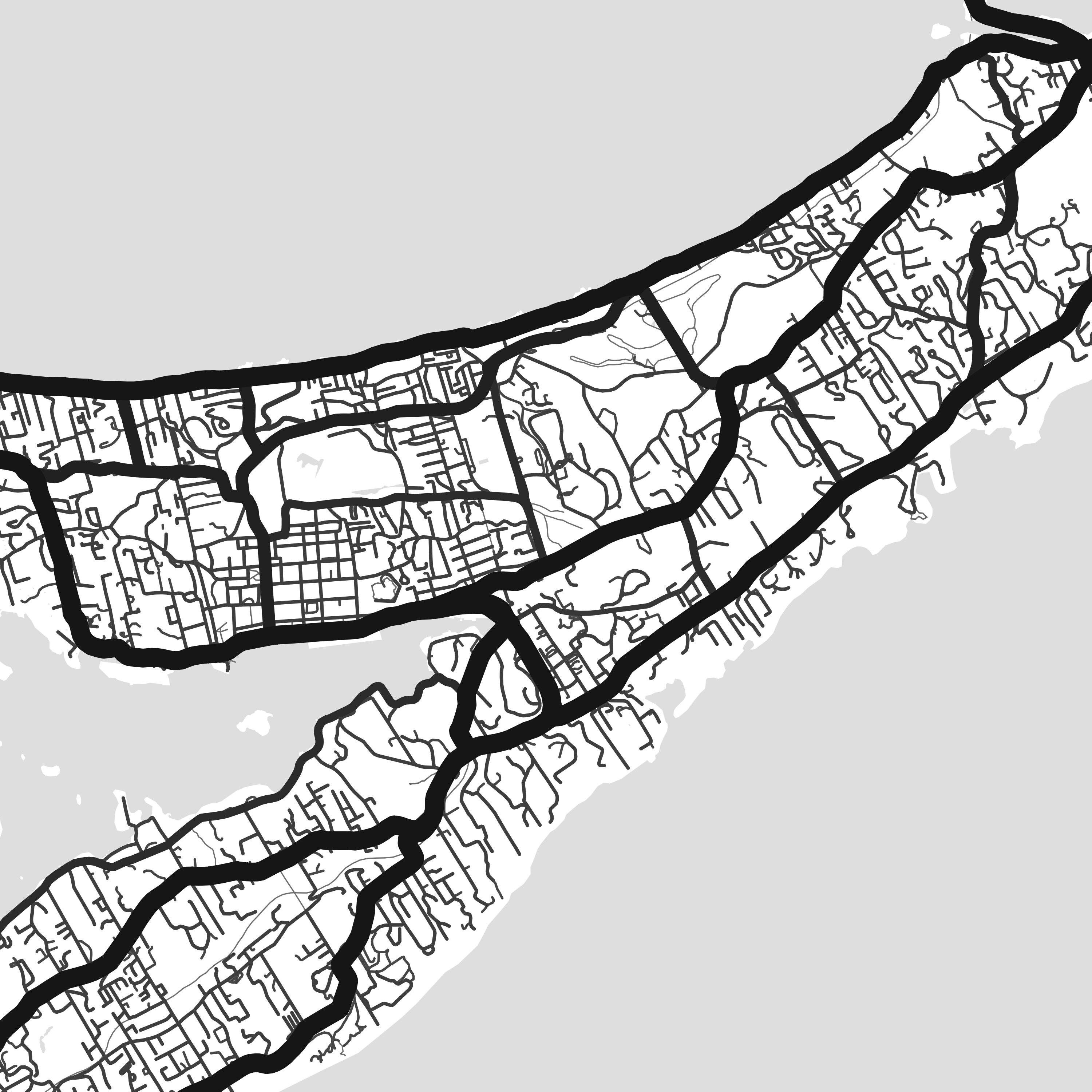 Bermuda Map Print Bermuda Print Hamilton Map Hamilton - Etsy