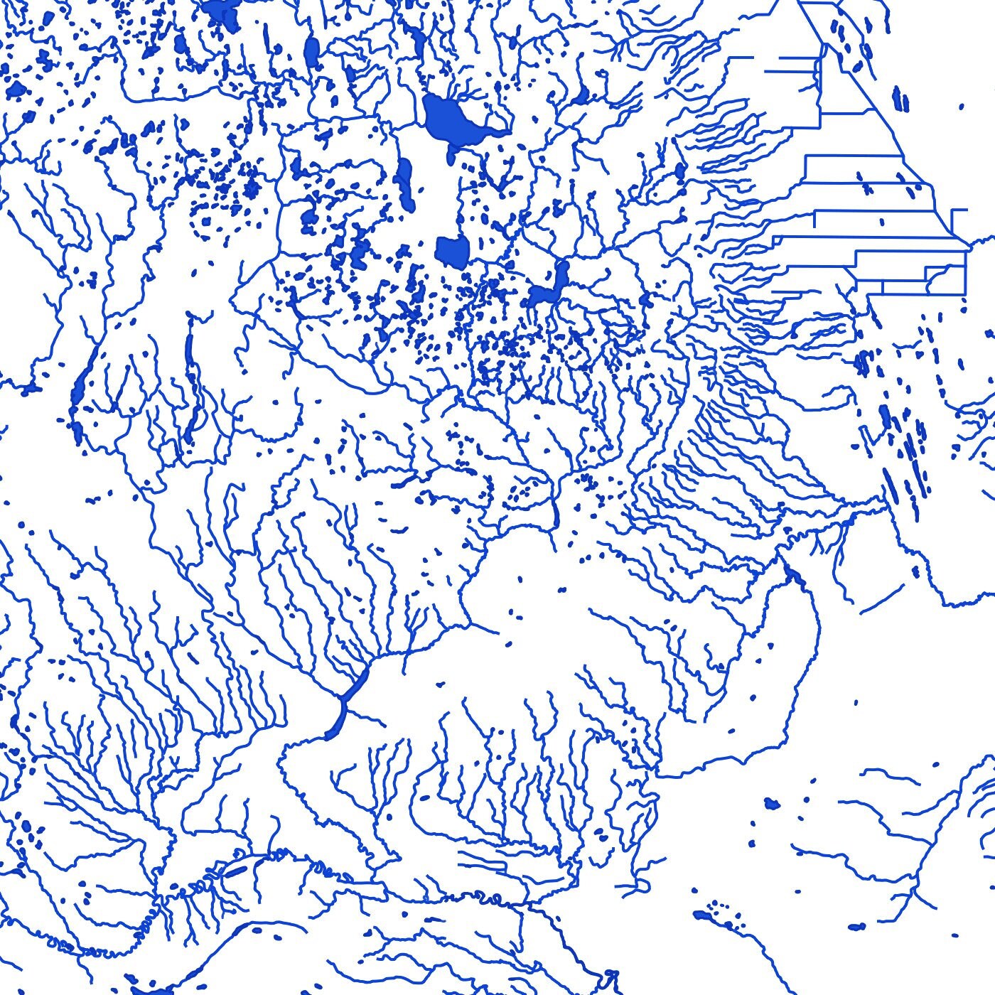 Manitoba Map Print Printable Manitoba Map Art Manitoba | Etsy