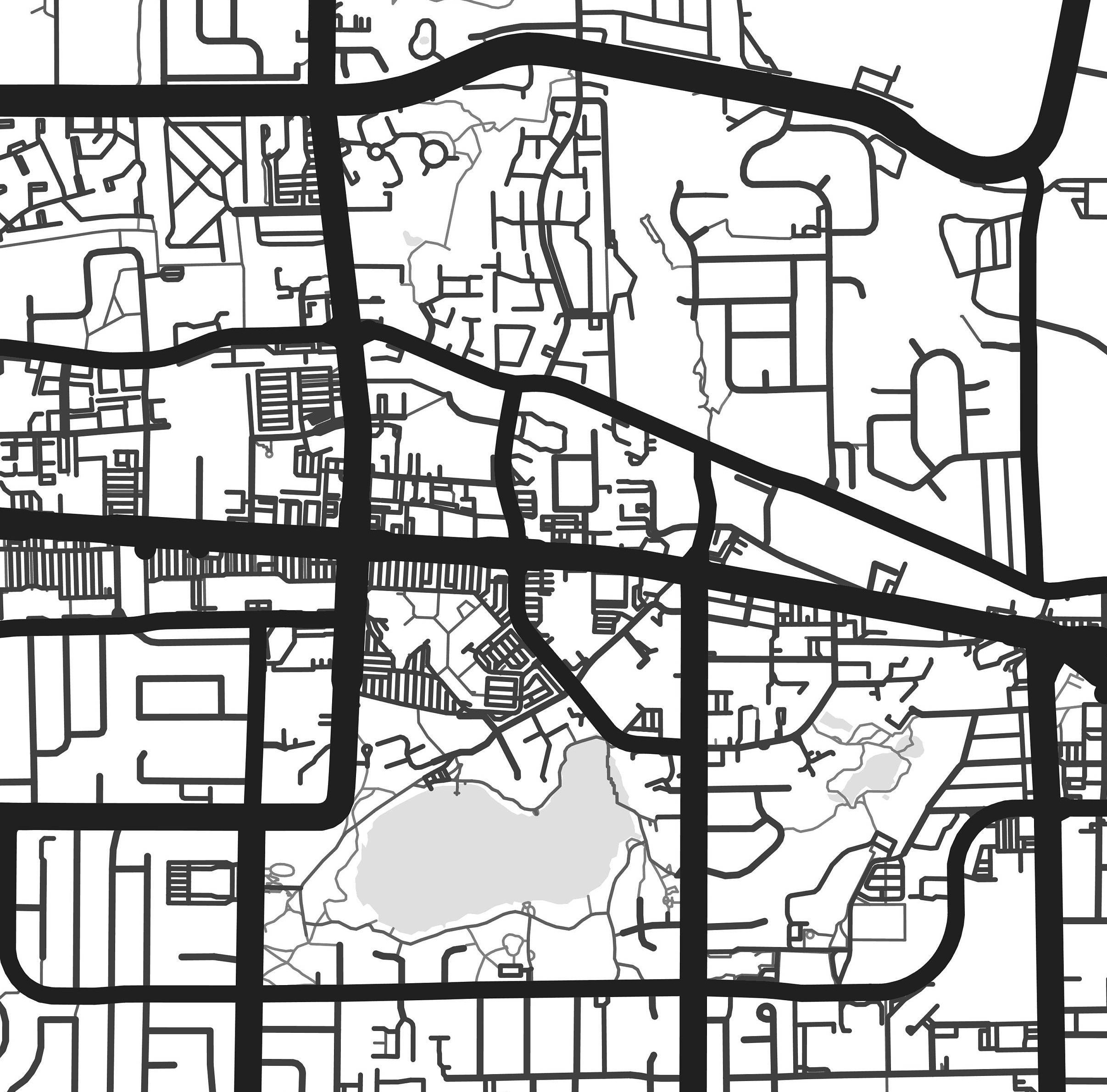 Abbotsford Map Print Printable Abbotsford Map Art Abbotsford | Etsy
