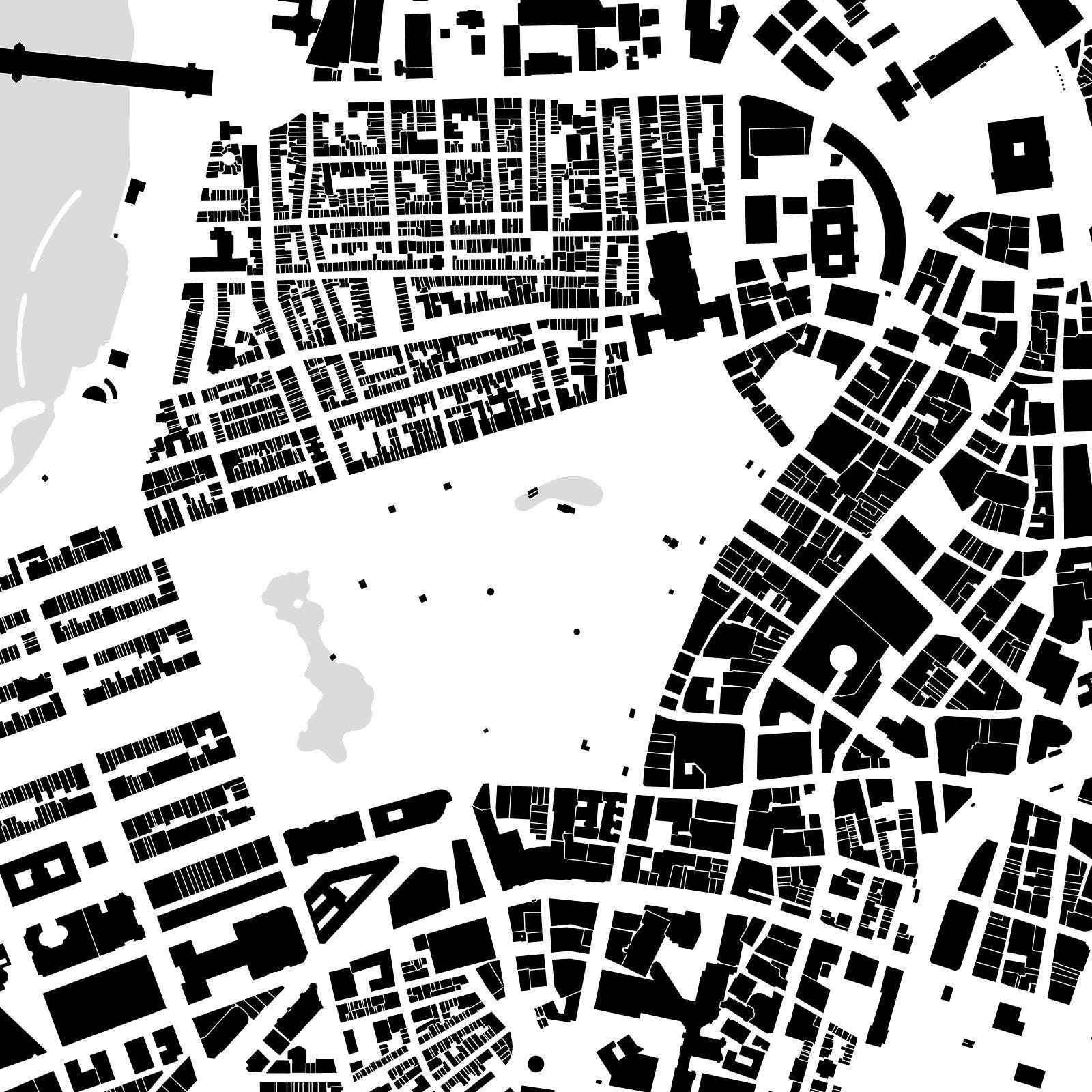 Boston Map Print Printable Boston Map Art Boston Print | Etsy