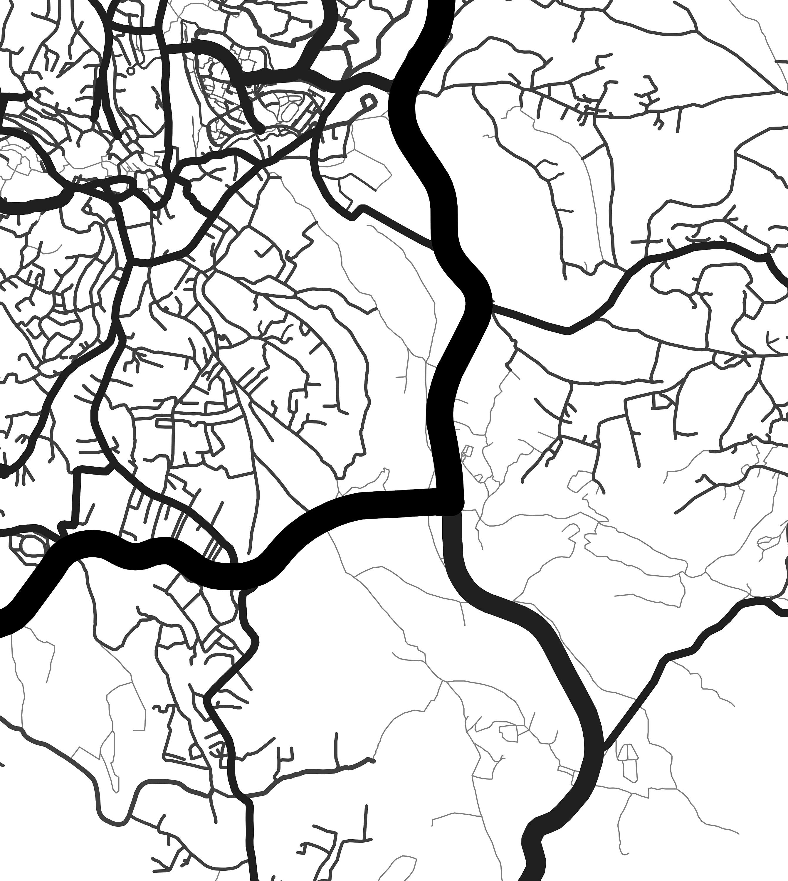 Hebron Map Print Printable Hebron Map Art Hebron Print | Etsy