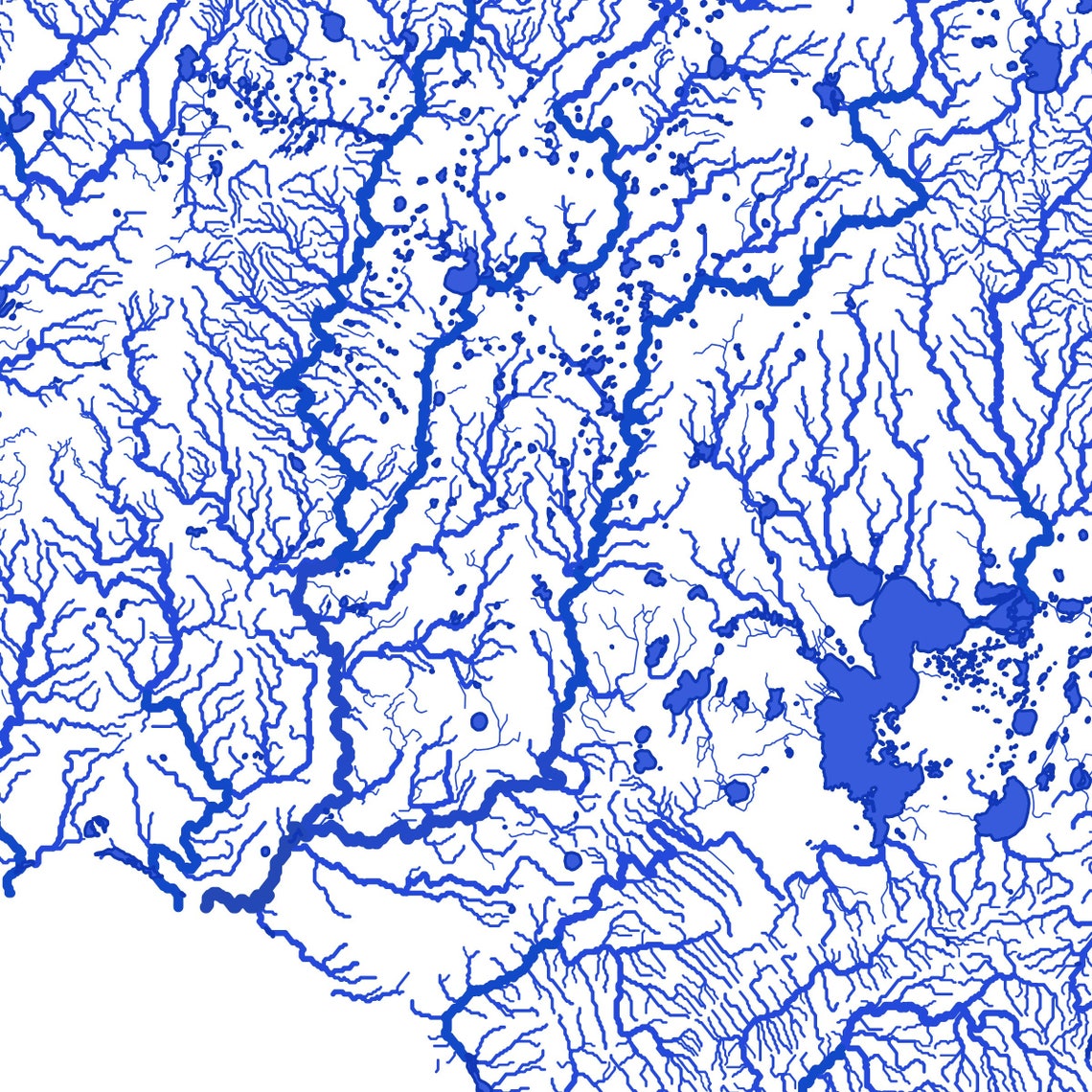 Victoria Map Print Printable Victoria Map Art Victoria - Etsy