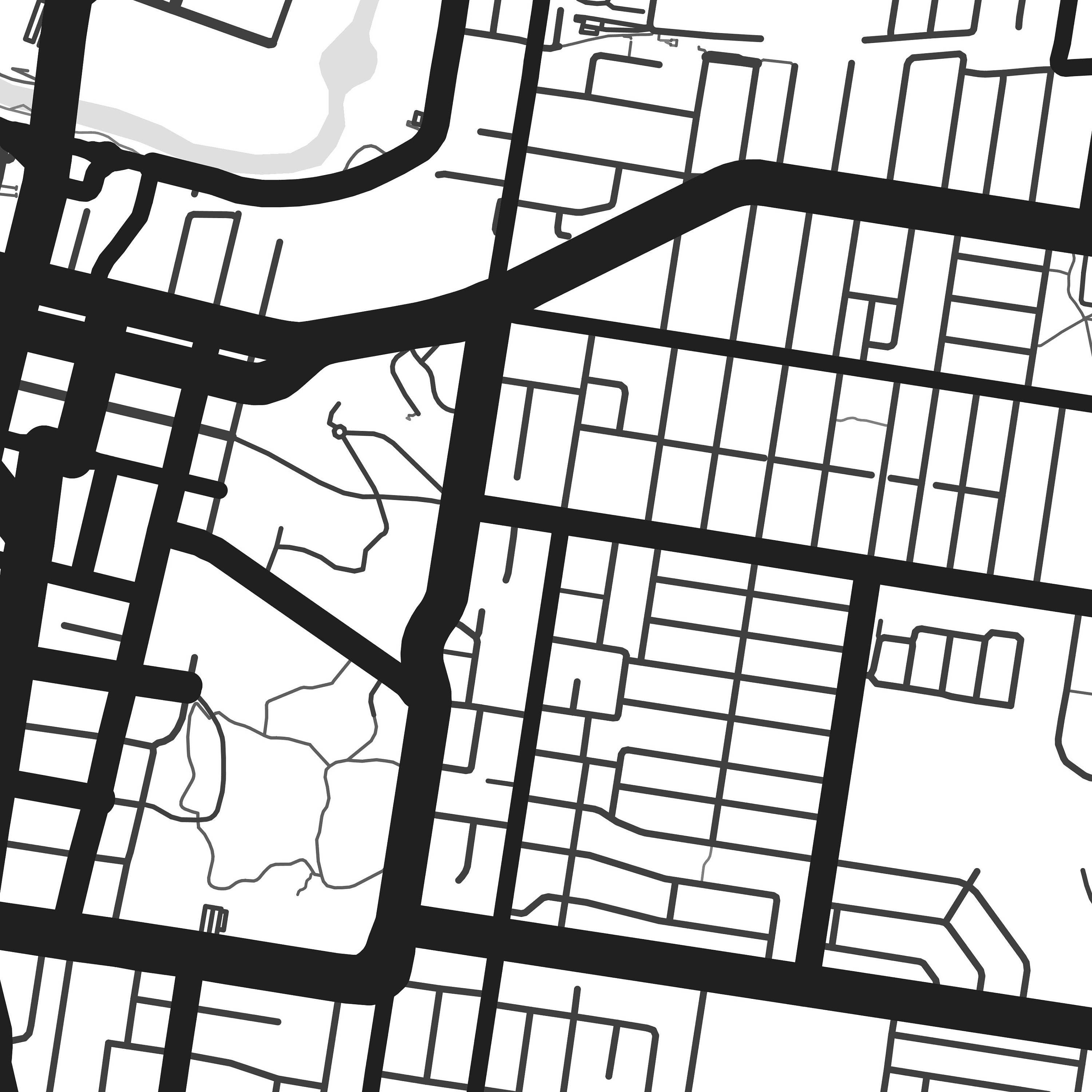 Ipswich Queensland Map Art Print: Detailed Cityscape (digital Download) - Etsy