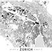 Zurich Map Art Print: Detailed Switzerland Cityscape (digital Download ...