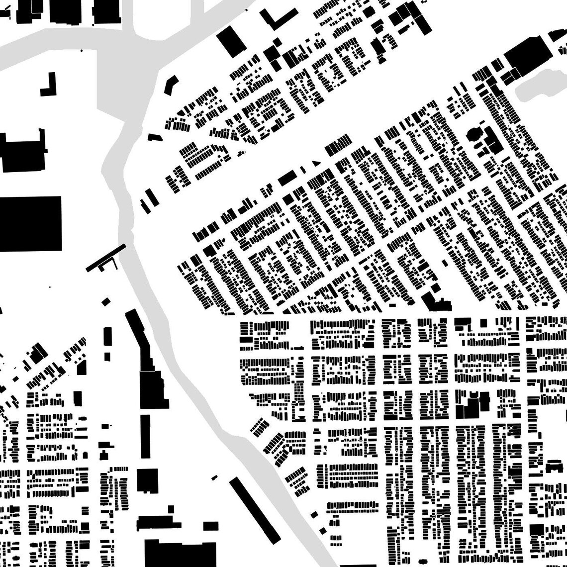 Chicago Buildings Map Print: Ultra-detailed Cityscape Wall Art - Etsy
