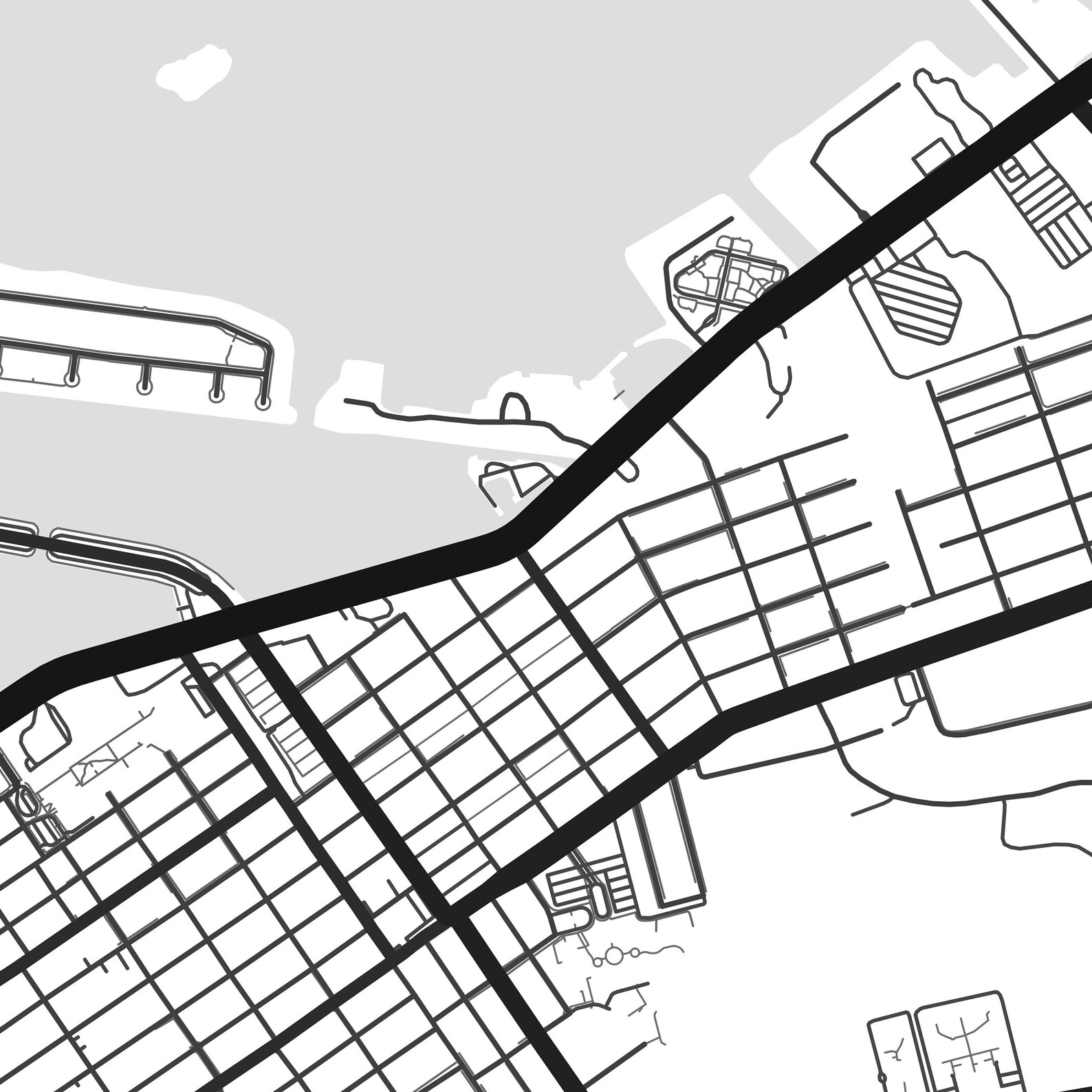 Key West Map Print Key West Print Florida Keys Map Key West - Etsy