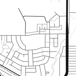 Estevan Map Print, Estevan Print, Estevan City Map, Estevan Poster ...