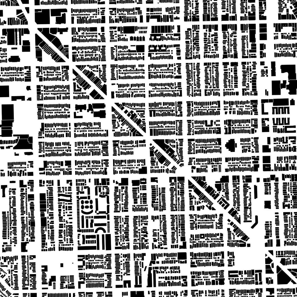 Buildings of Chicago Print Physical Chicago Map Print - Etsy