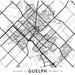 Guelph Map Print, Printable Guelph Map Art, Guelph Print, Ontario ...