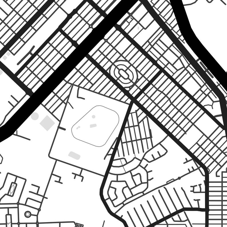 Kalgoorlie Map Print Printable Kalgoorlie Map Art Western - Etsy Australia