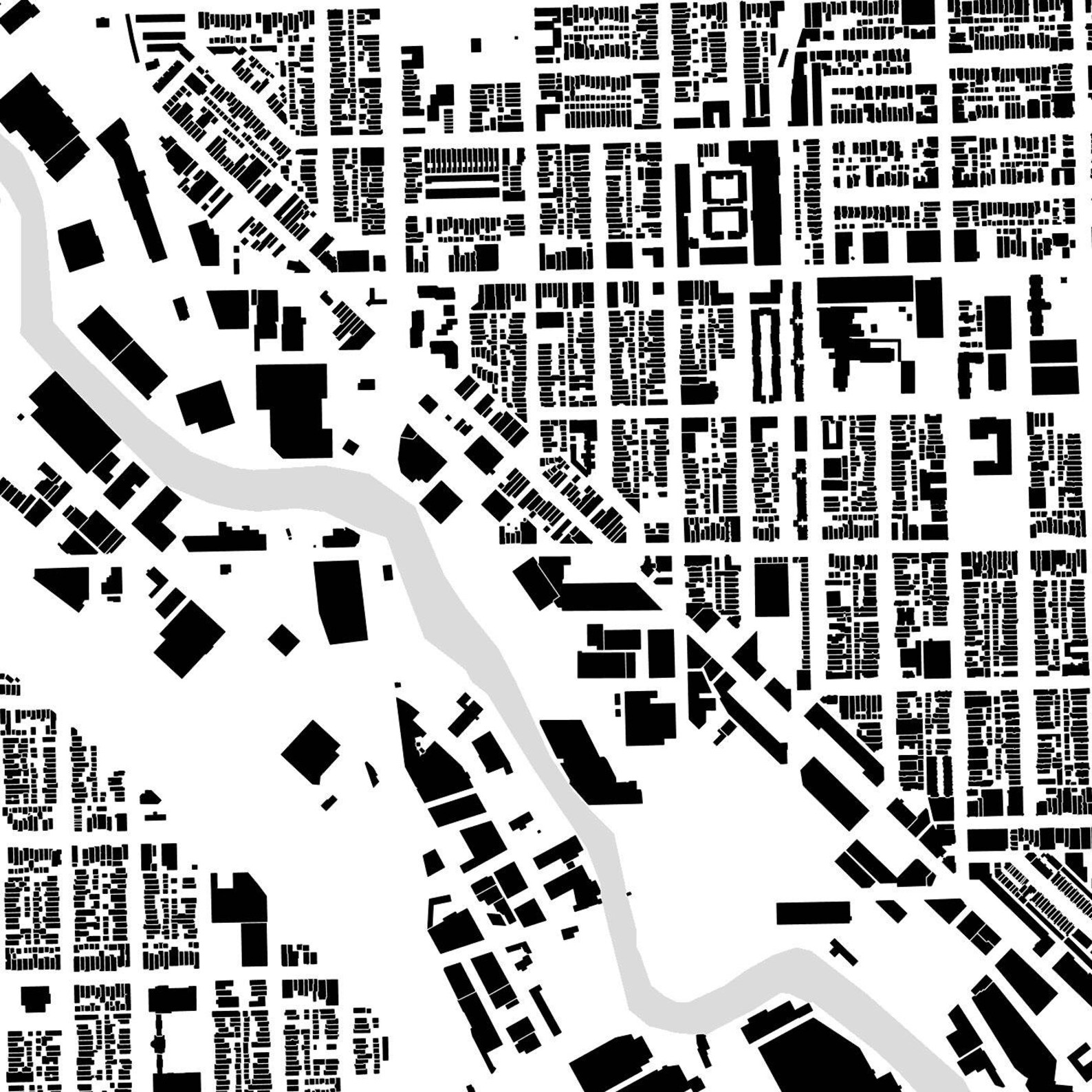 Chicago Buildings Map Print: Ultra-detailed Cityscape Wall Art - Etsy