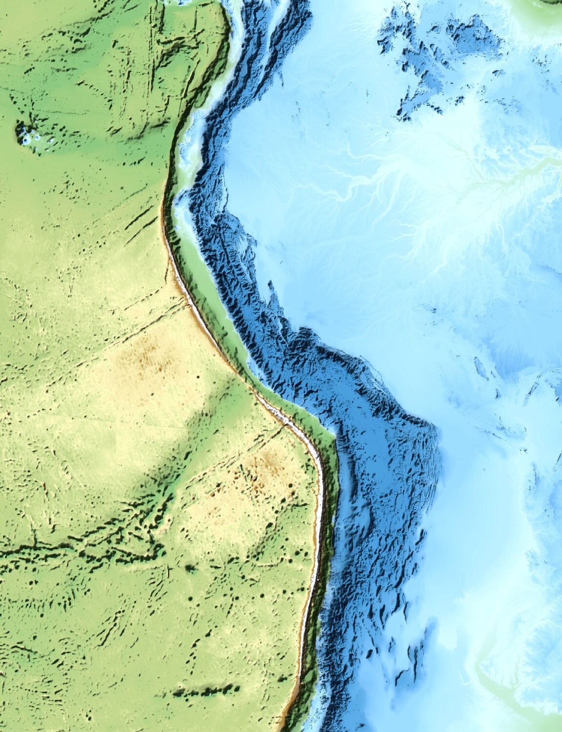 Inverted Earth World map print Inverted Earth World map | Etsy