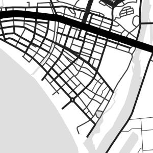 Hikari Map Print, Hikari Print, Hikari City Map, Japan Map, Yamaguchi ...