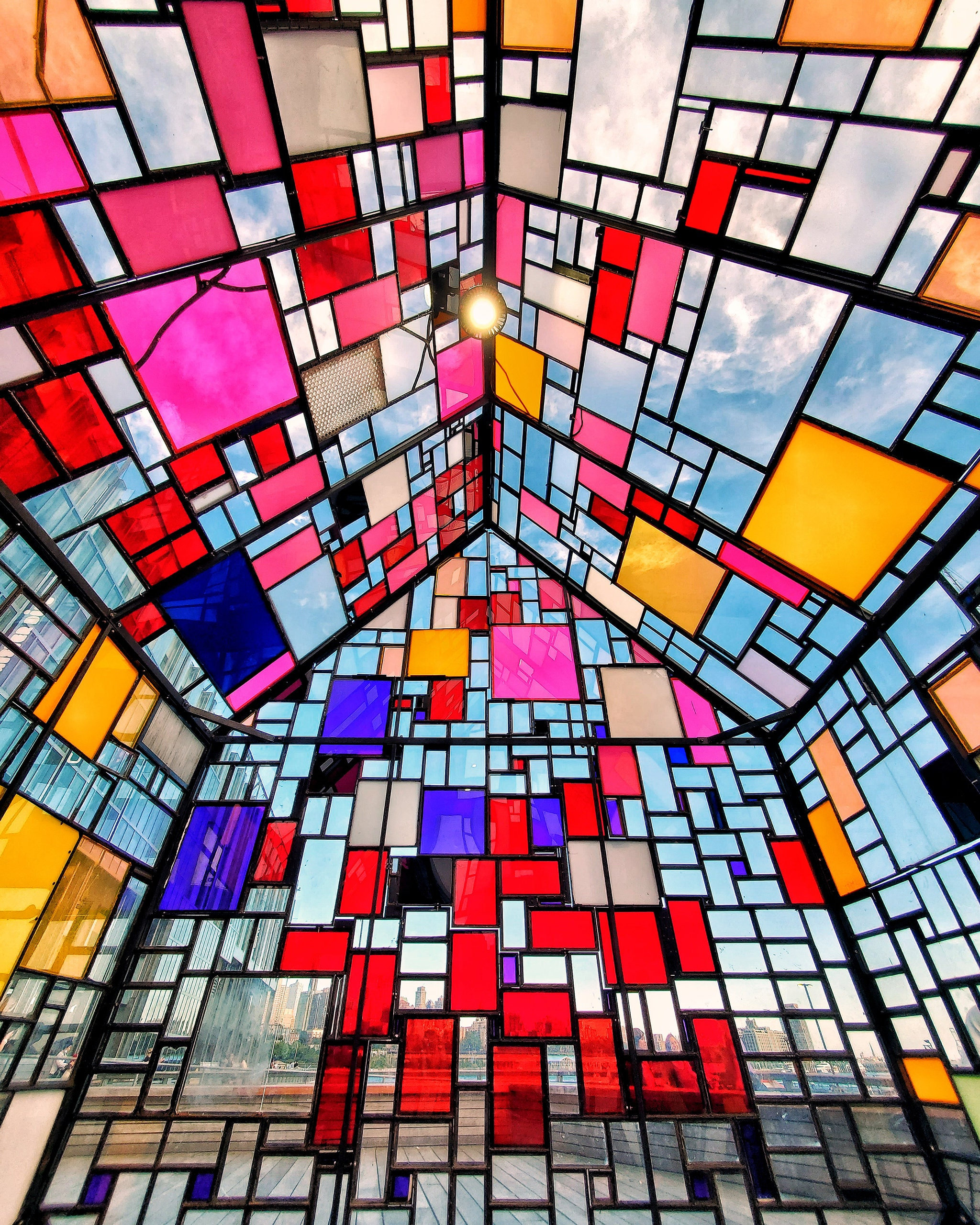 NYC Skyline, New York Print, NYC Art, Tom Fruin, Tom Fruin Art, Tom ...