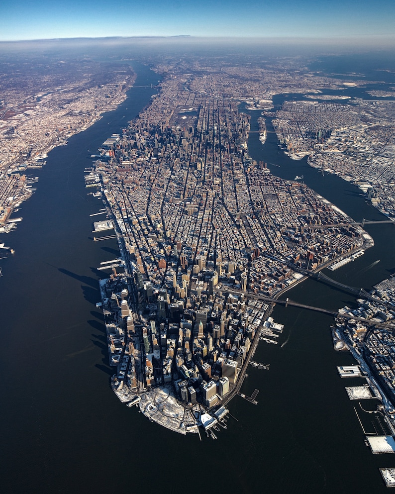 NYC Aerial Photography, New York Print, Travel Photography, NYC ...