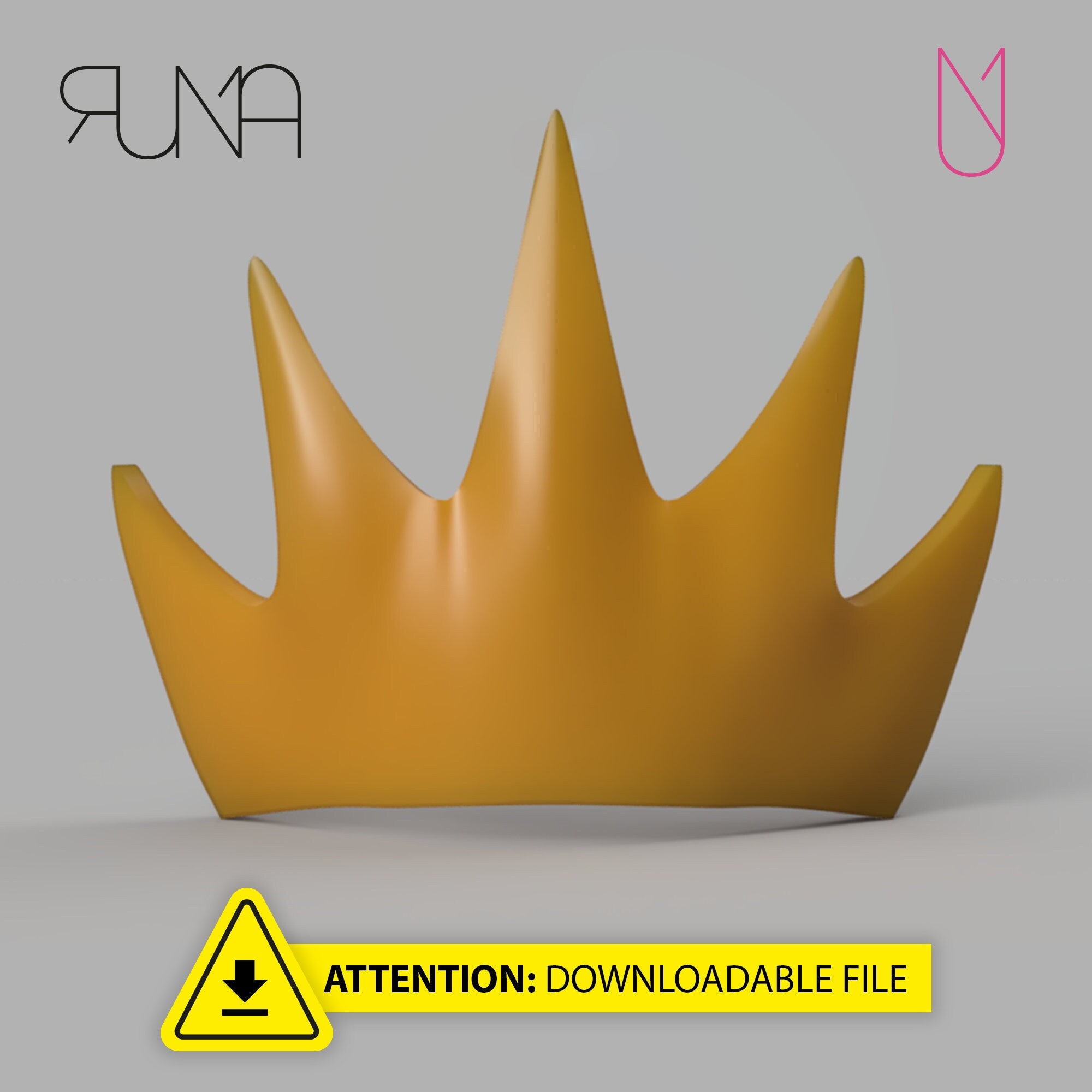 Model 3d STL Crown Ariel Ursula Little Mermaid 3d Print - Etsy