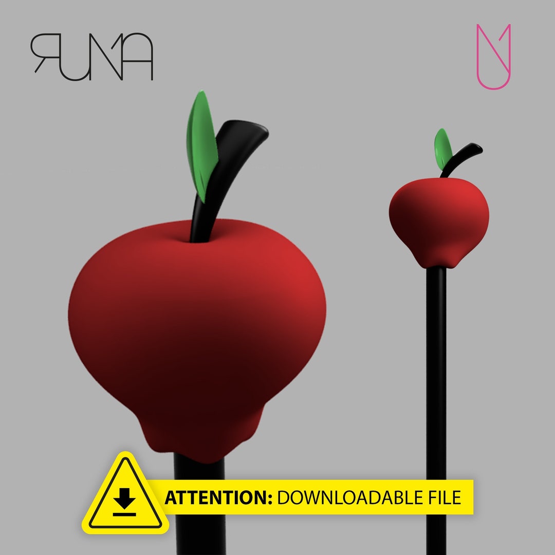 Model 3d STL Scepter Wand Apple Lucifer Morning Star Lucifer ...